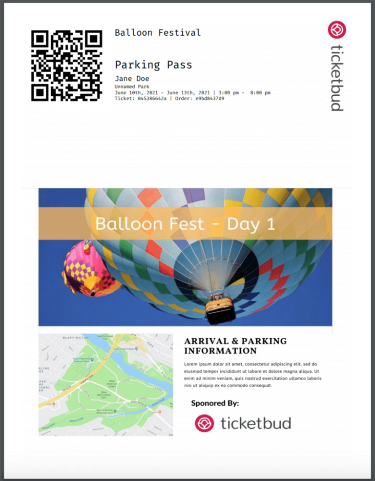 How To Create Custom Ticket Layouts Ticketbud Sell Event Tickets