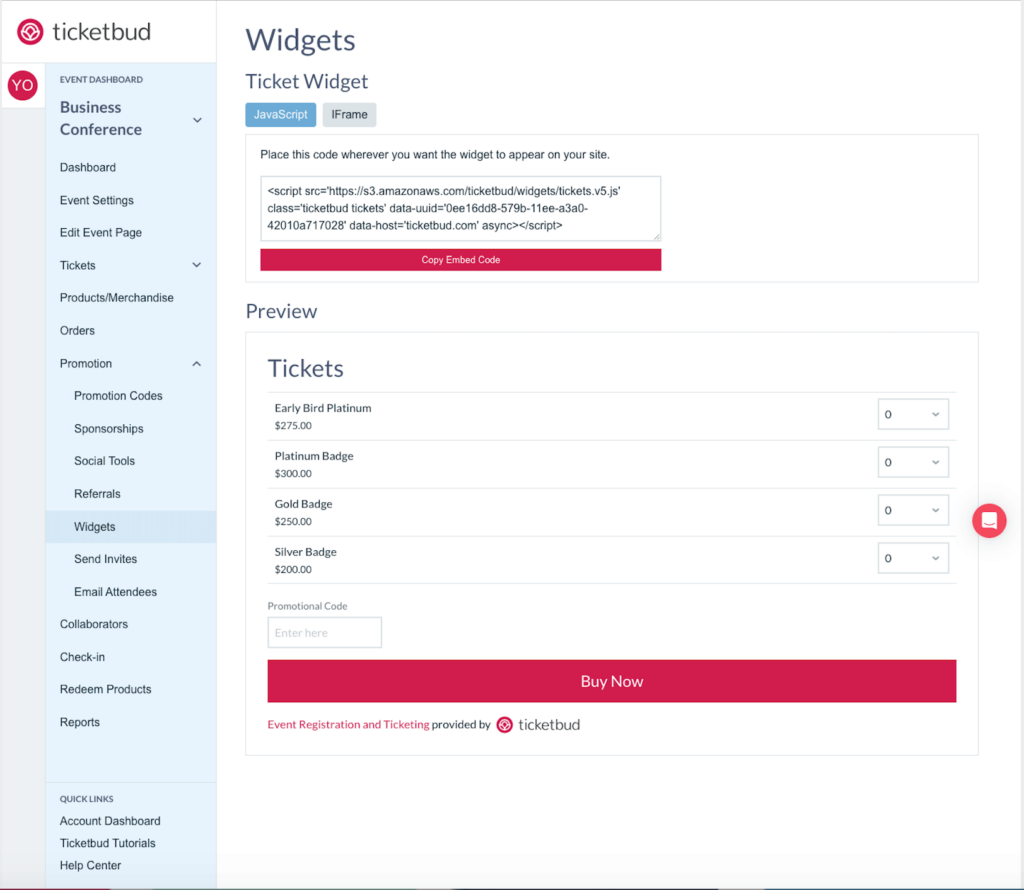 Get All The Event Ticketing Features You Need and More | Ticketbud